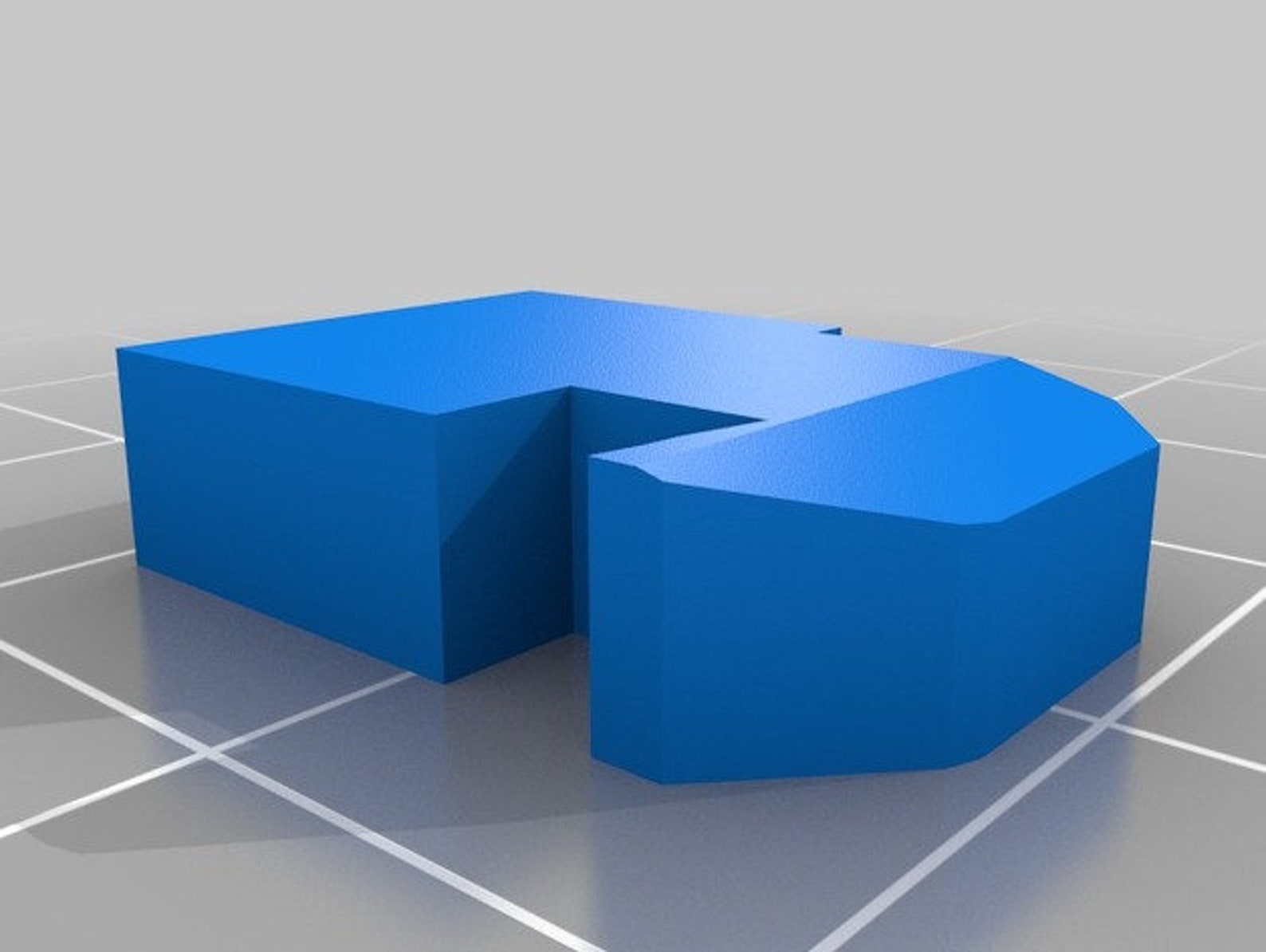 Hinged Chest With Working Lock and Wood Texture. STL File for 3D ...