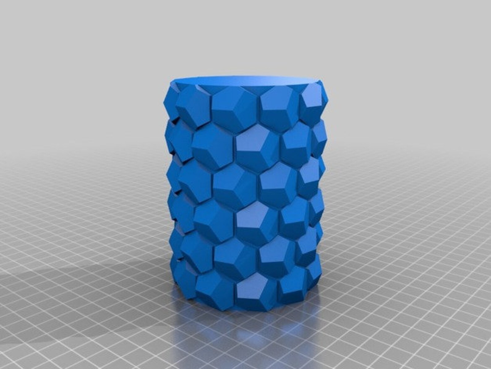 Honeycomb Vase Parametric. STL File for 3D Printing Digital - Etsy