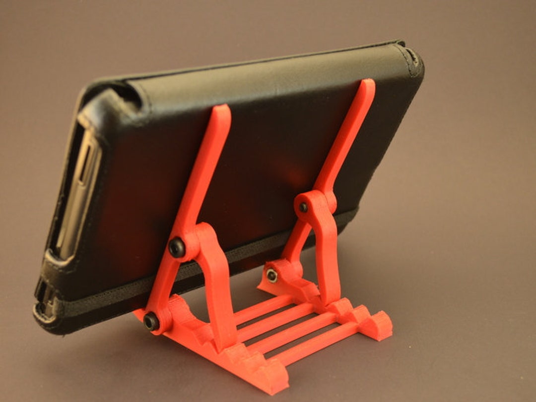 Robust Adjustable Tilt Tablet Stand. STL File for 3D Printing - Digital ...