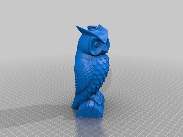 Owl Lamp. STL File for 3D Printing Digital Download. - Etsy