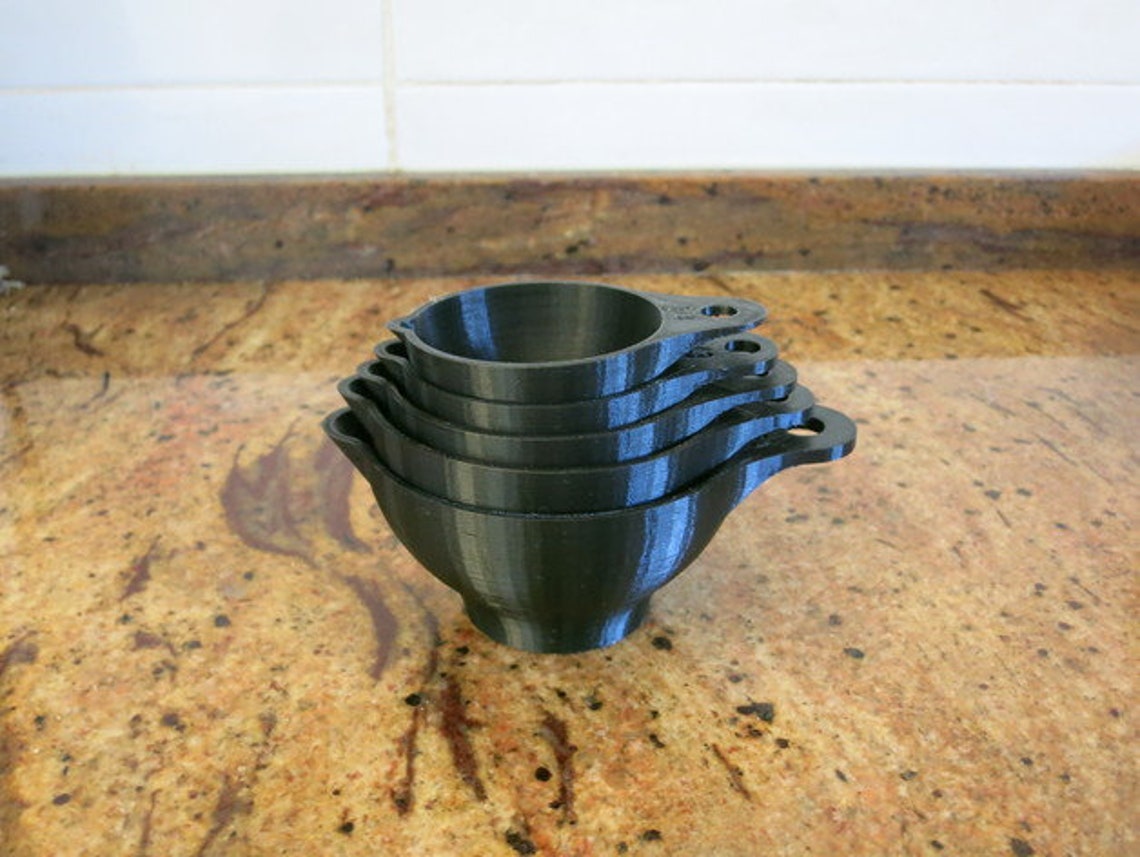 Measuring Cups. STL File for 3D Printing Digital Download. - Etsy