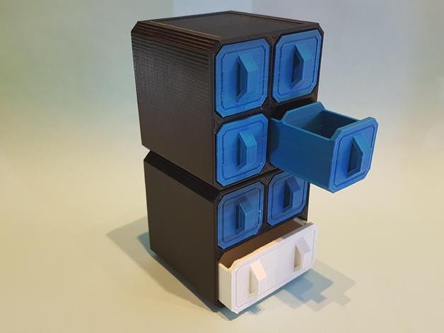 Scifi Storage Crates stackable. STL File for 3D Printing - Etsy