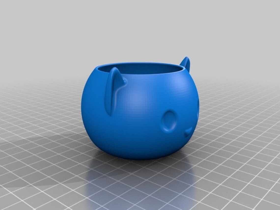 Cat Planter. STL File for 3D Printing Digital Download. - Etsy
