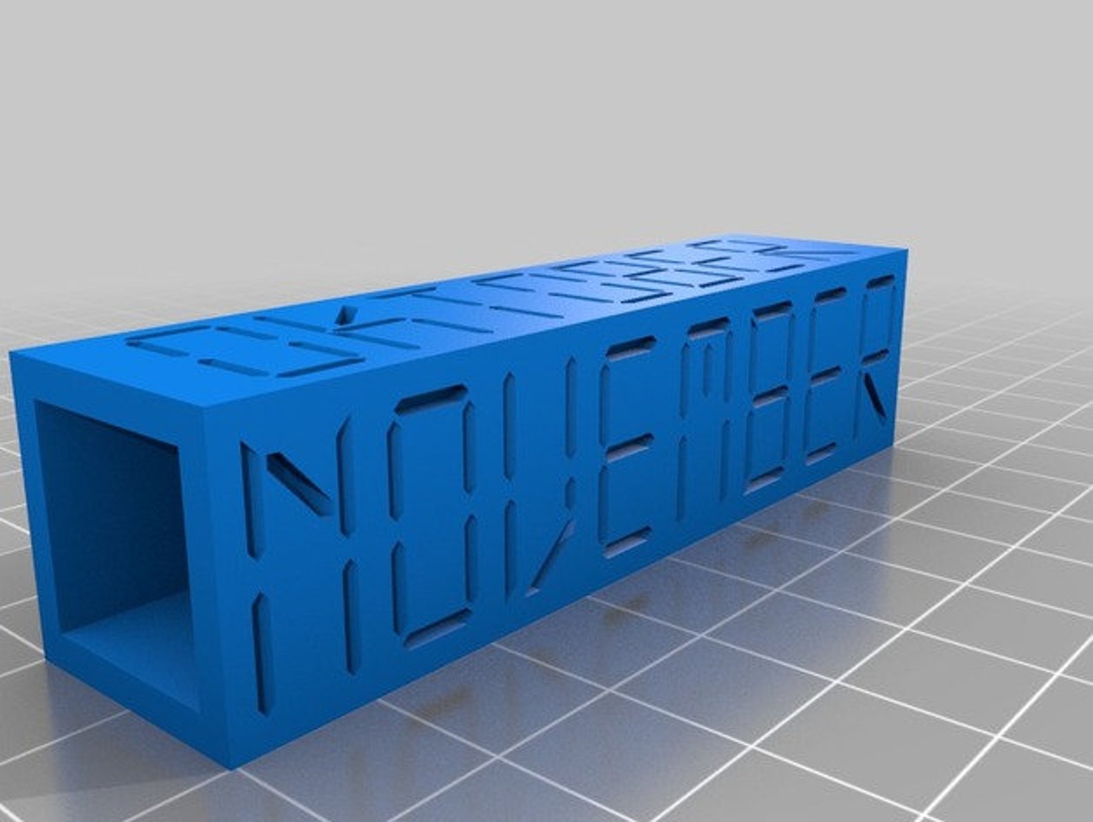 Calendar Blocks. STL File for 3D Printing Digital Download. - Etsy