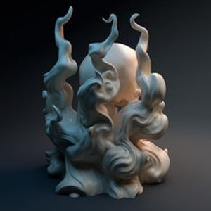 Demilich - D&d Miniature. STL File for 3D Printing - Digital Download ...