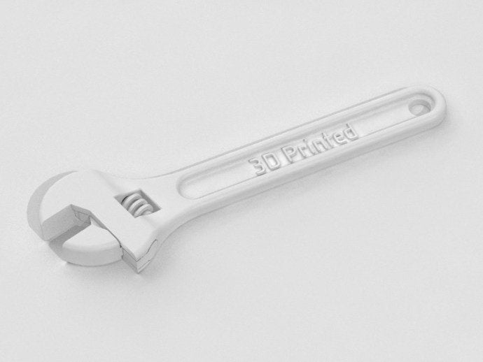 Fully Assembled 3d Printable Wrench. STL File for 3D Printing Digital ...