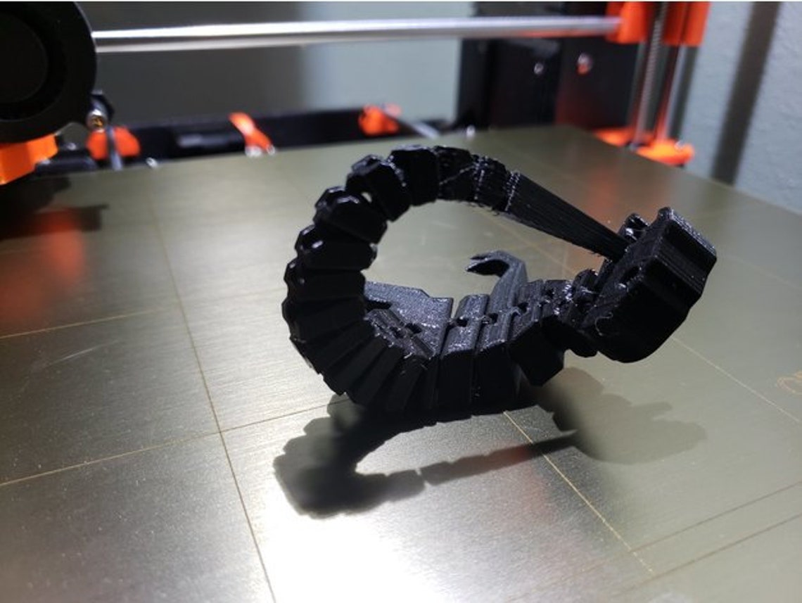 Flexi Raptor. STL File for 3D Printing Digital Download. | Etsy