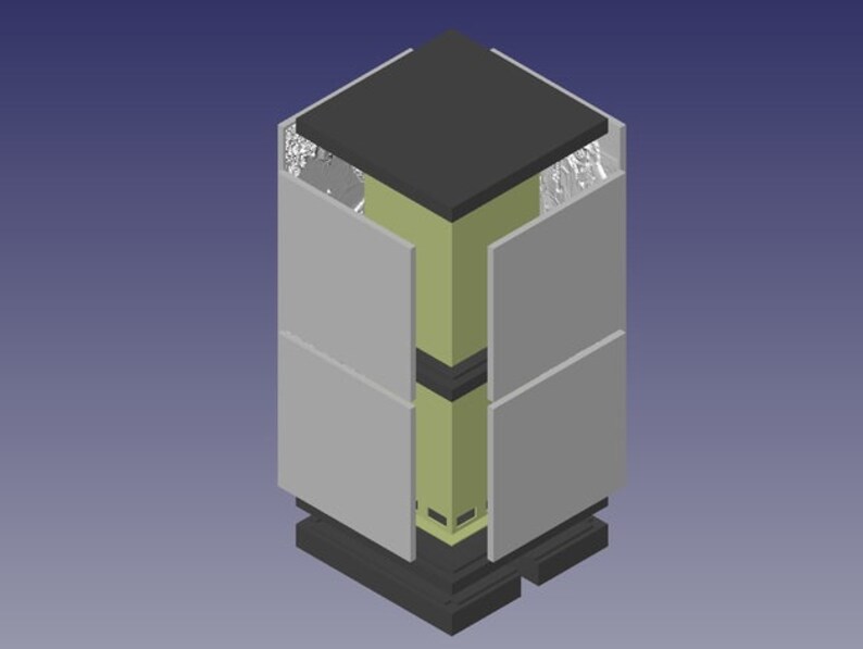 Lithophane Lamp. STL File for 3D Printing Digital Download. - Etsy