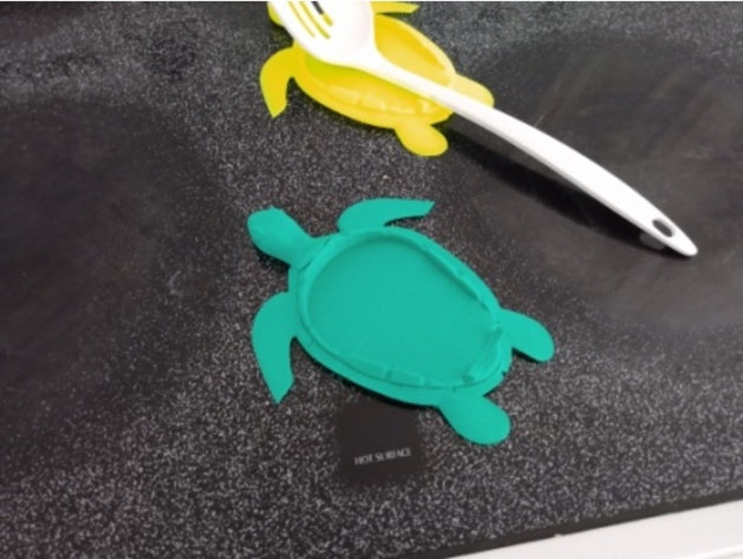 Spoon Rest Turtle. STL File for 3D Printing - Digital Download. - Etsy