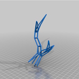 Wireframe Deer Head. STL File for 3D Printing - Digital Download. - Etsy