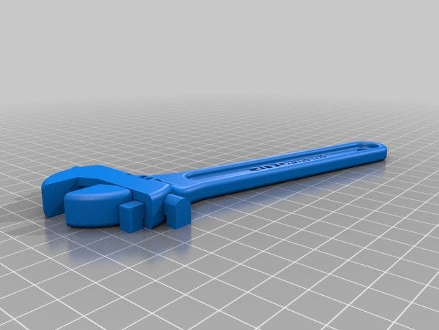 Fully Assembled 3d Printable Wrench. STL File for 3D Printing - Etsy