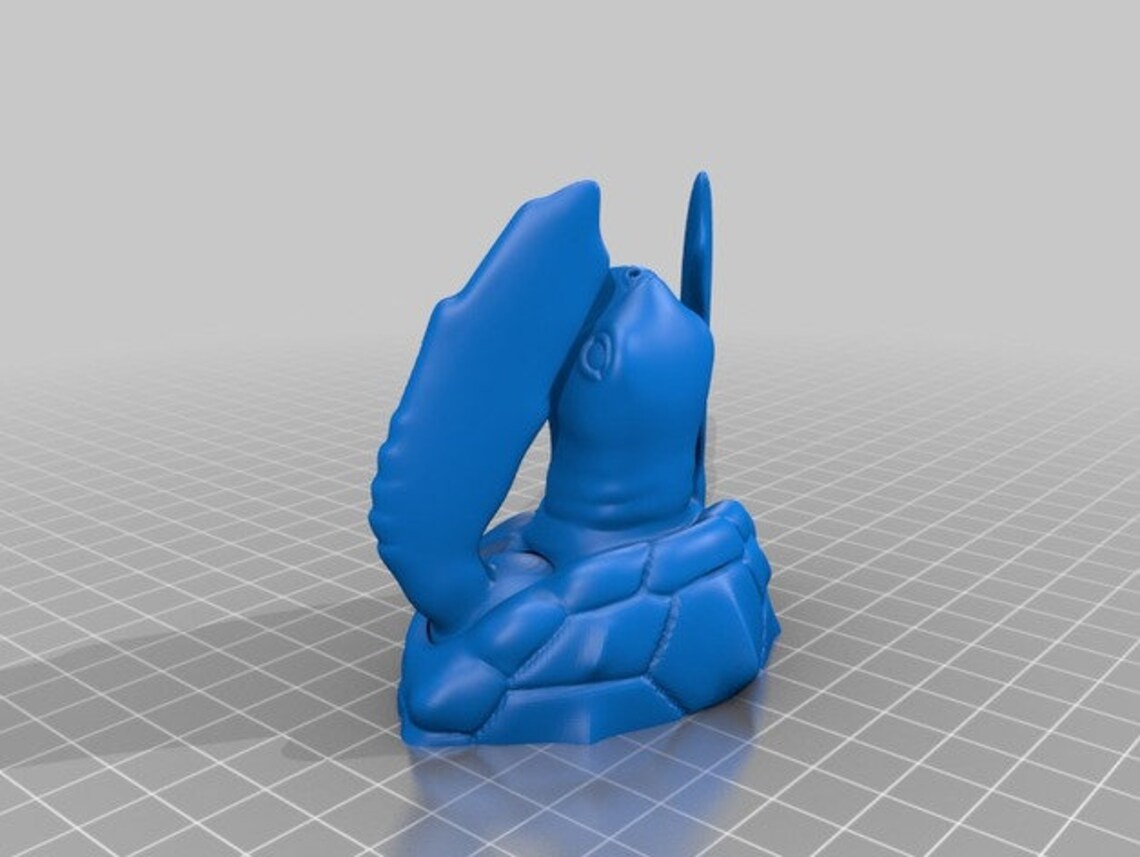 Loggerhead Sea Turtle poseable. STL File for 3D Printing | Etsy