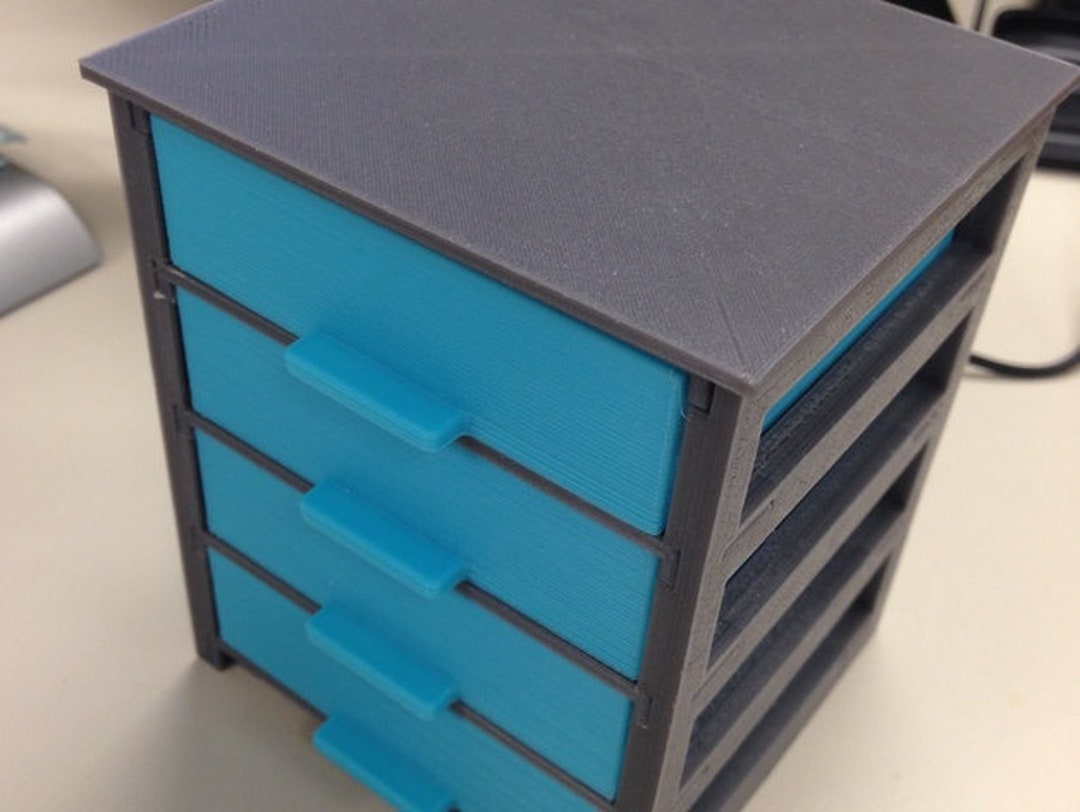 Small Parts Cabinet. STL File for 3D Printing - Digital Download. - Etsy