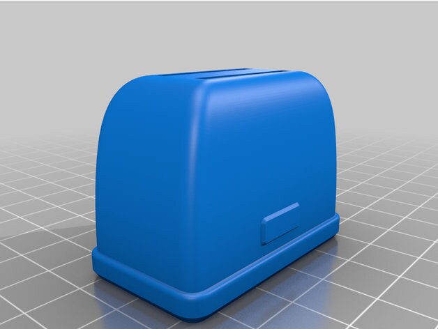 Sd Card Toaster Print in Place. STL File for 3D Printing Digital ...