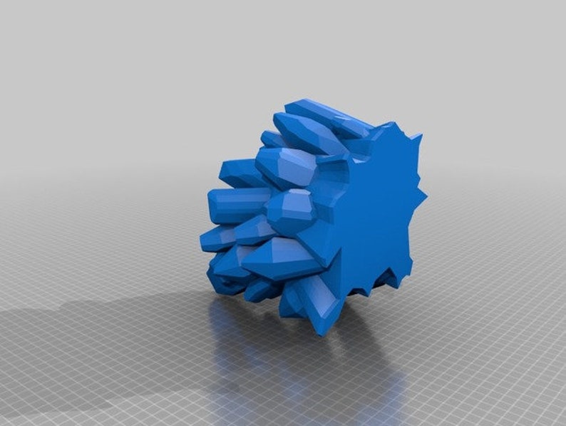 Crystal Led Lamp. STL File for 3D Printing Digital Download. - Etsy