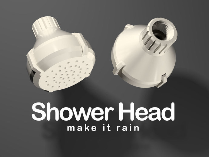Shower Head Mk1. STL File for 3D Printing Digital Download. - Etsy