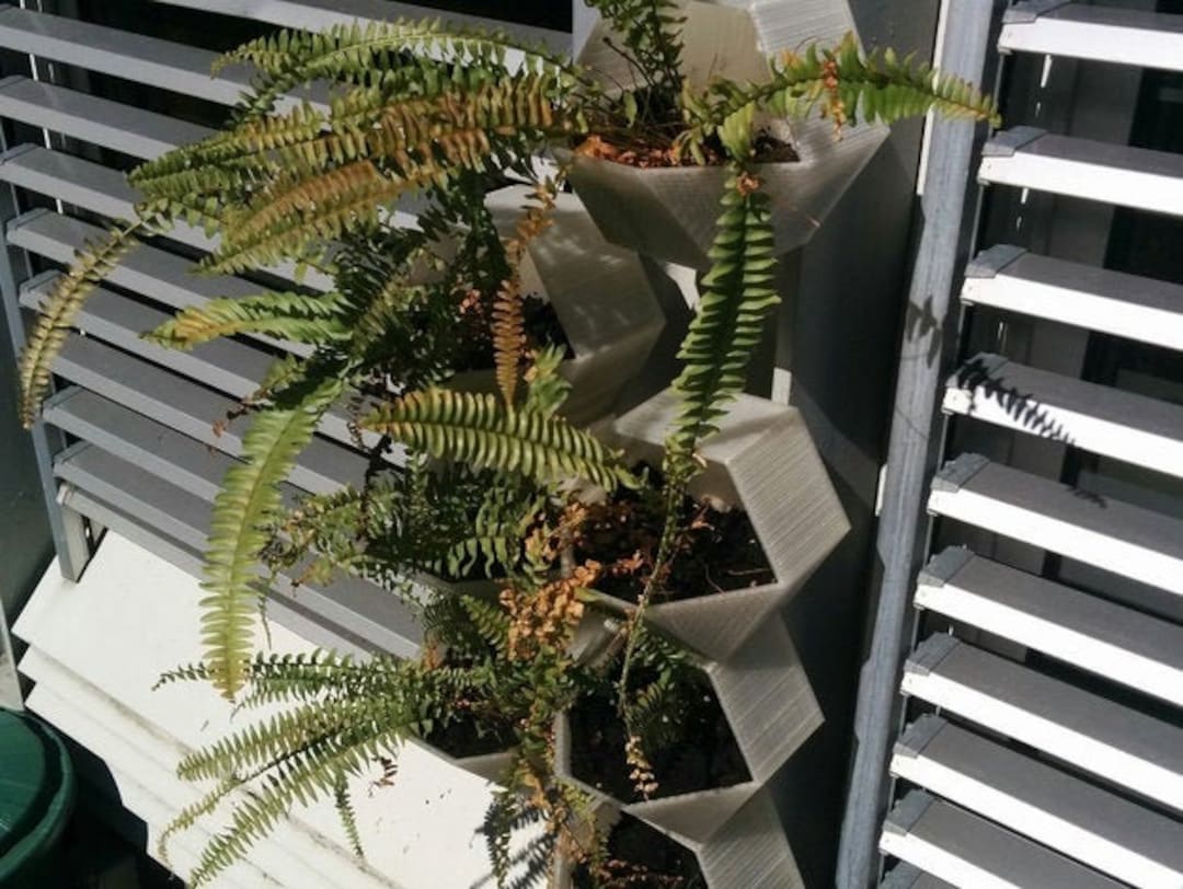 Plant Comb - the Vertical Garden. STL File for 3D Printing - Digital ...