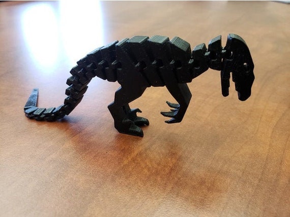 Flexi Raptor. STL File for 3D Printing Digital Download. | Etsy