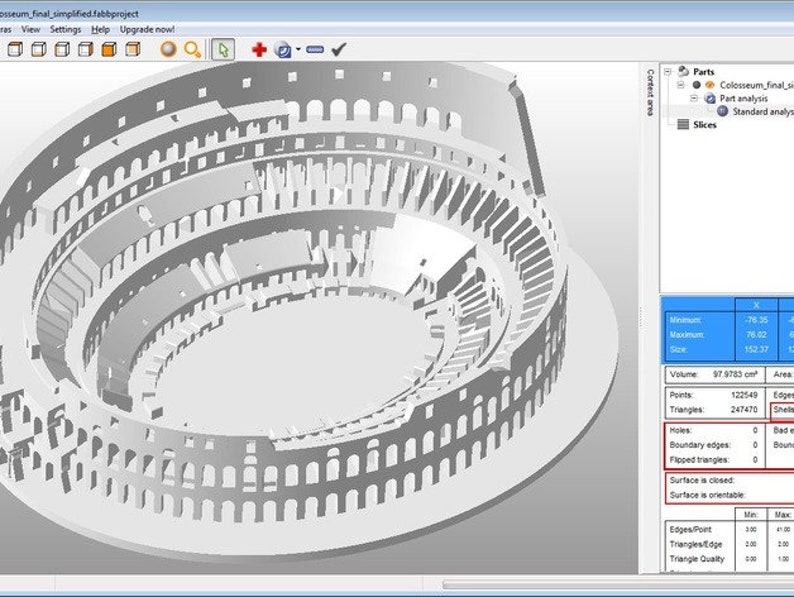 Roman Colosseum Completley Detailed See the World. STL File - Etsy