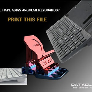 Mobile Keyboard Deck Stand. STL File for 3D Printing - Digital Download ...