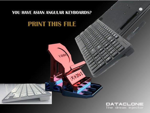 Mobile Keyboard Deck Stand. STL File for 3D Printing Digital - Etsy