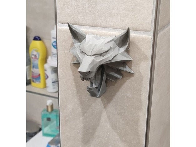 Witcher Towel Hook/key Holder full. STL File for 3D Printing - Etsy