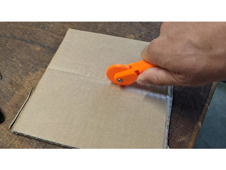 Cardboard Fold Roller. STL File for 3D Printing - Digital Download. - Etsy