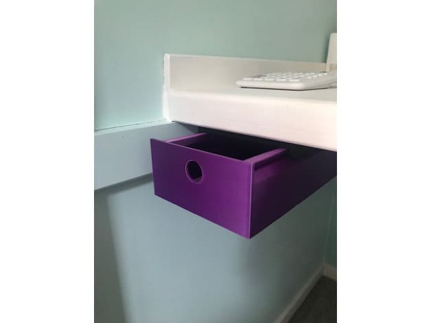 Under Desk Drawer. STL File for 3D Printing Digital Download. - Etsy