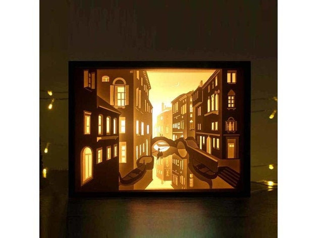 Lightbox Venice. STL File for 3D Printing - Digital Download. - Etsy