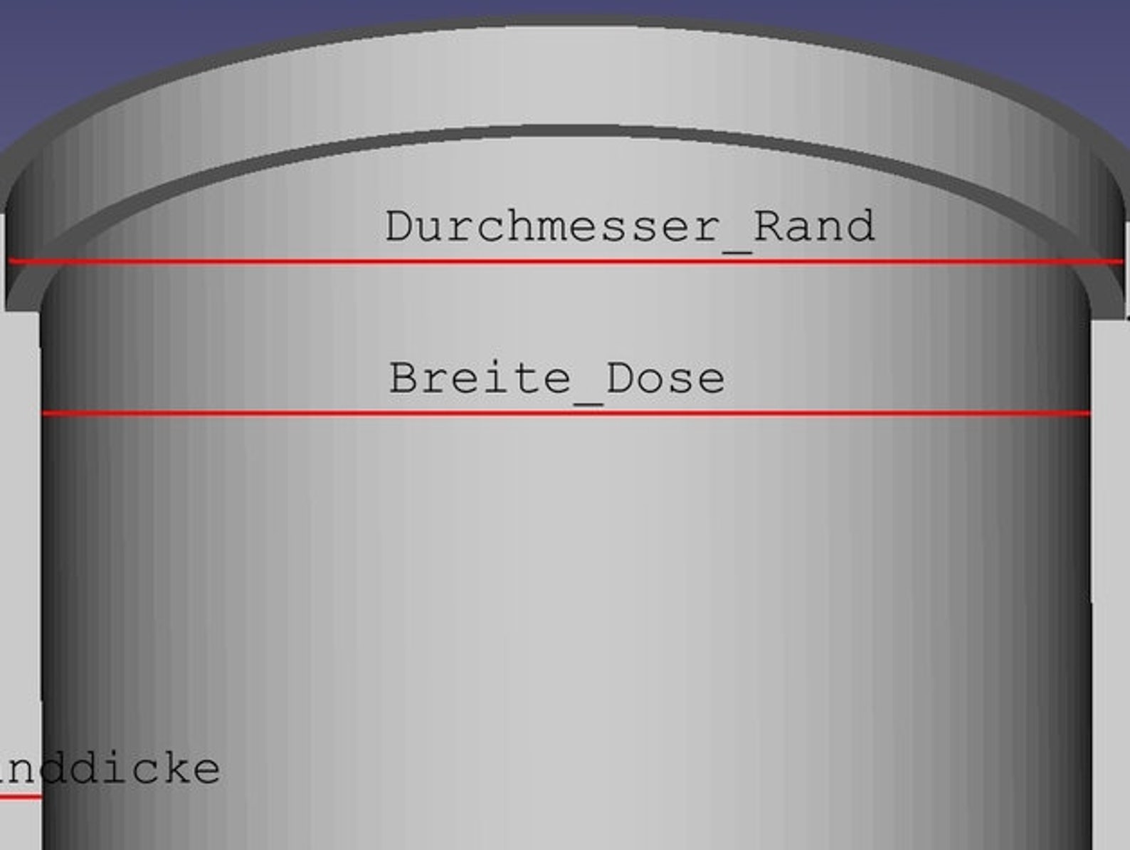 Customizable Round Box With Threaded Lid. STL File for 3D - Etsy