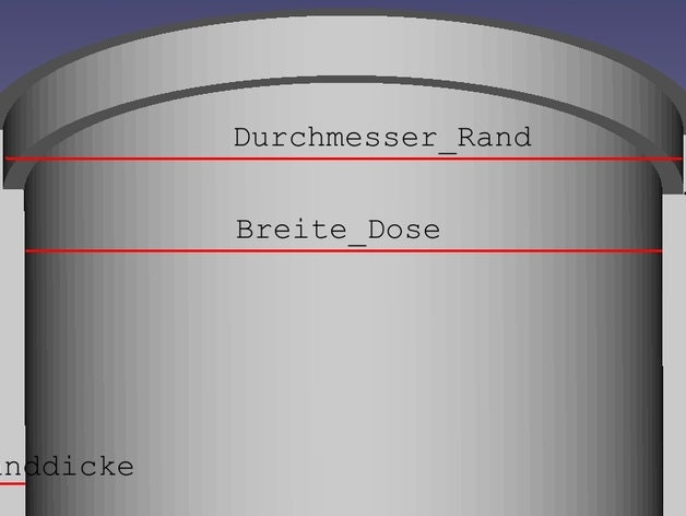 Customizable Round Box With Threaded Lid. STL File for 3D - Etsy