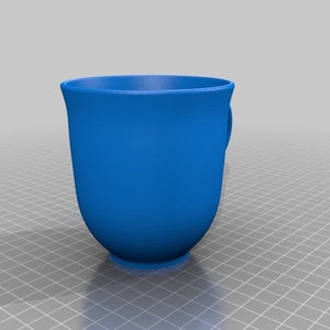 Coffee Cup. STL File for 3D Printing Digital Download. - Etsy