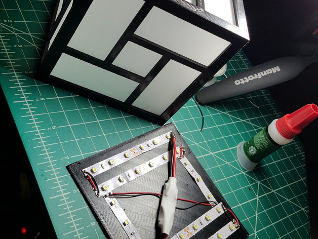 Japanese Style Light Box. STL File for 3D Printing Digital - Etsy