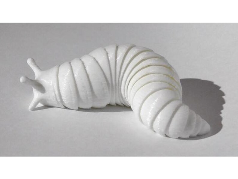3D Printing friendly Articulated Slug. Stl file for 3d | Etsy
