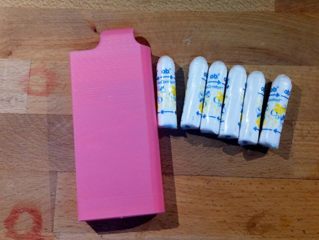 Tampon Magazine. STL File for 3D Printing - Digital Download. - Etsy