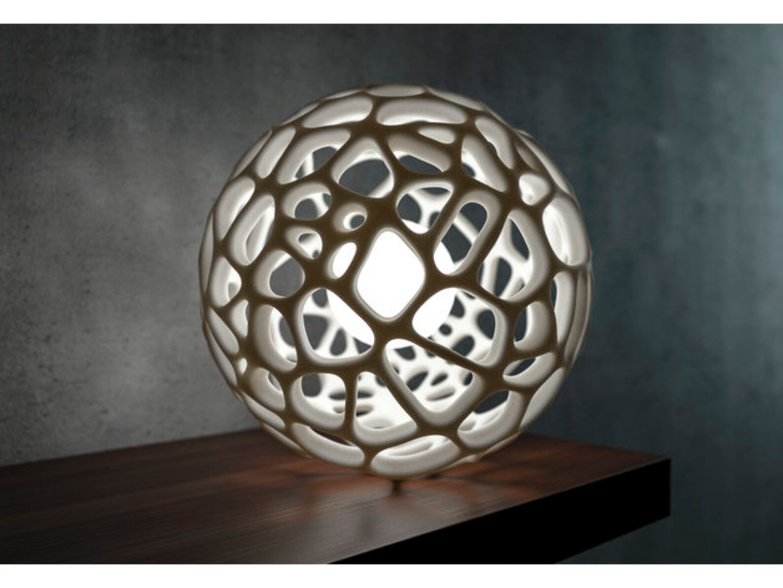 Generative design. voronoi sphere lq. STL File for 3D | Etsy