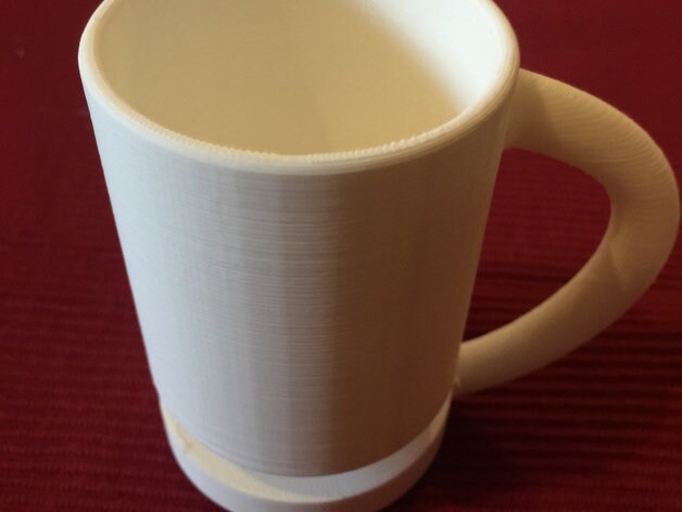 Floating Coffee Cup. STL File for 3D Printing - Digital Download ...