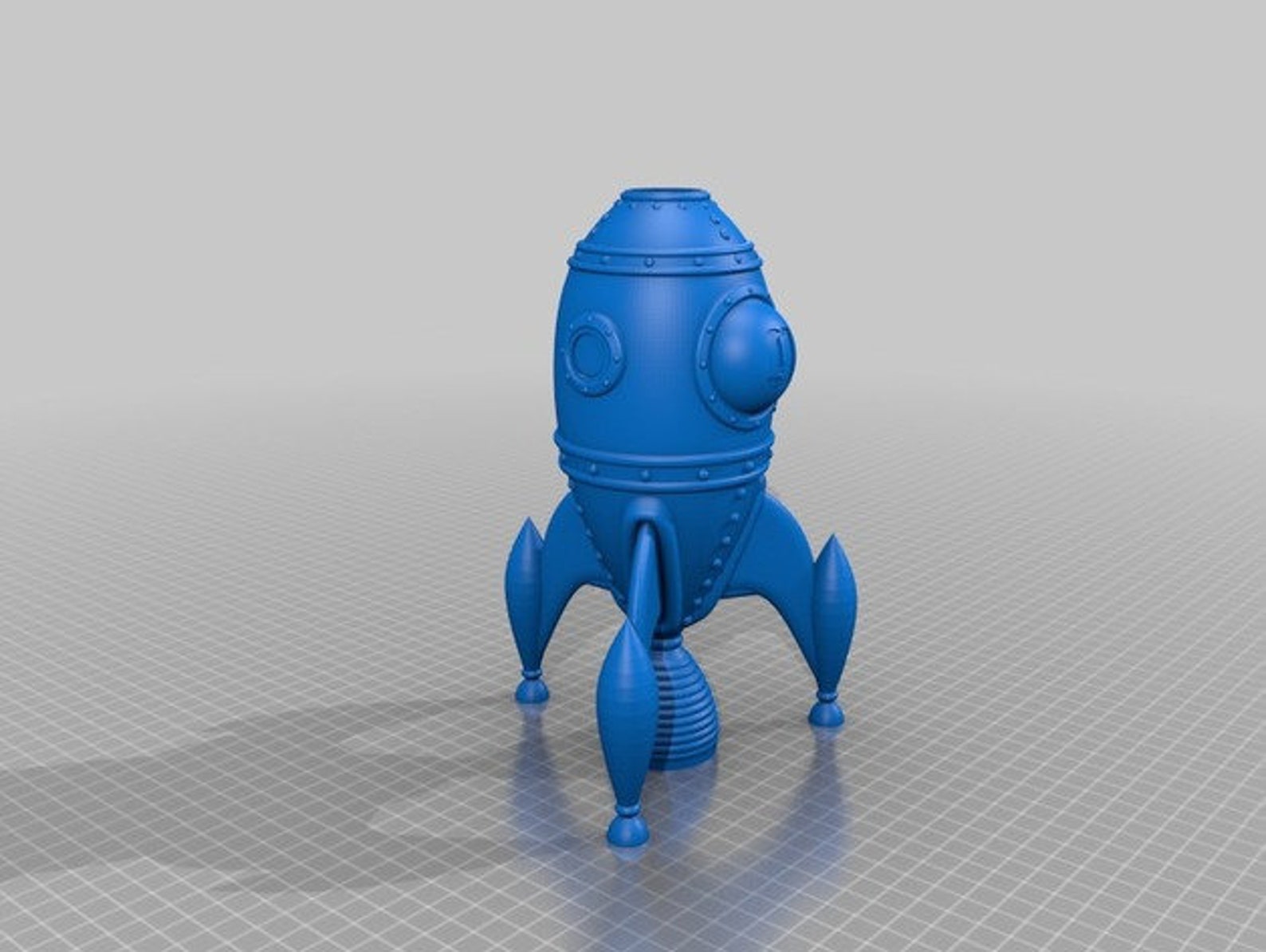 Create Official Rocket Ship. STL File for 3D Printing - Etsy