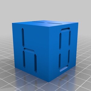 Calendar Blocks. STL File for 3D Printing - Digital Download. - Etsy