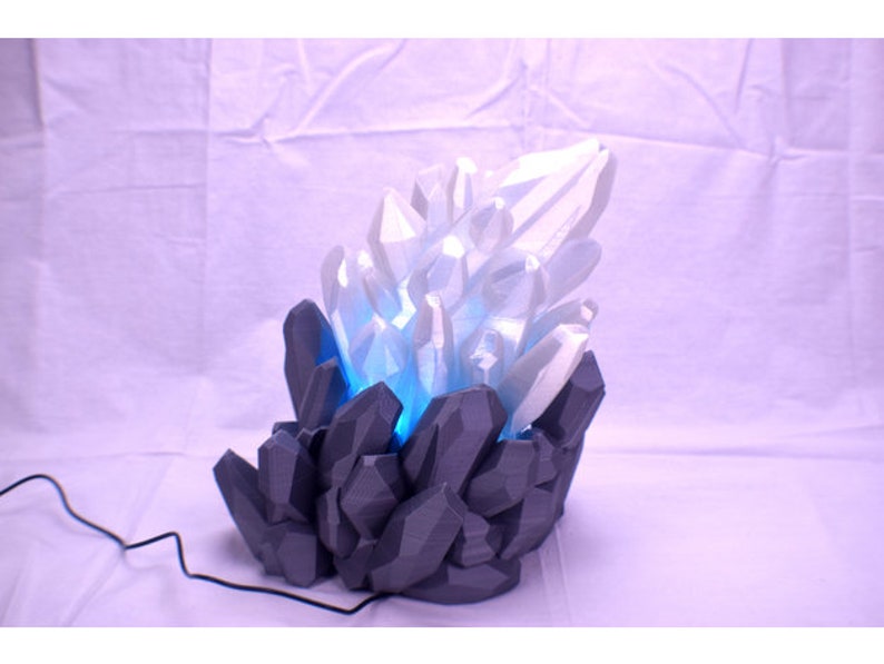 Crystal Led Lamp. STL File for 3D Printing Digital Download. - Etsy