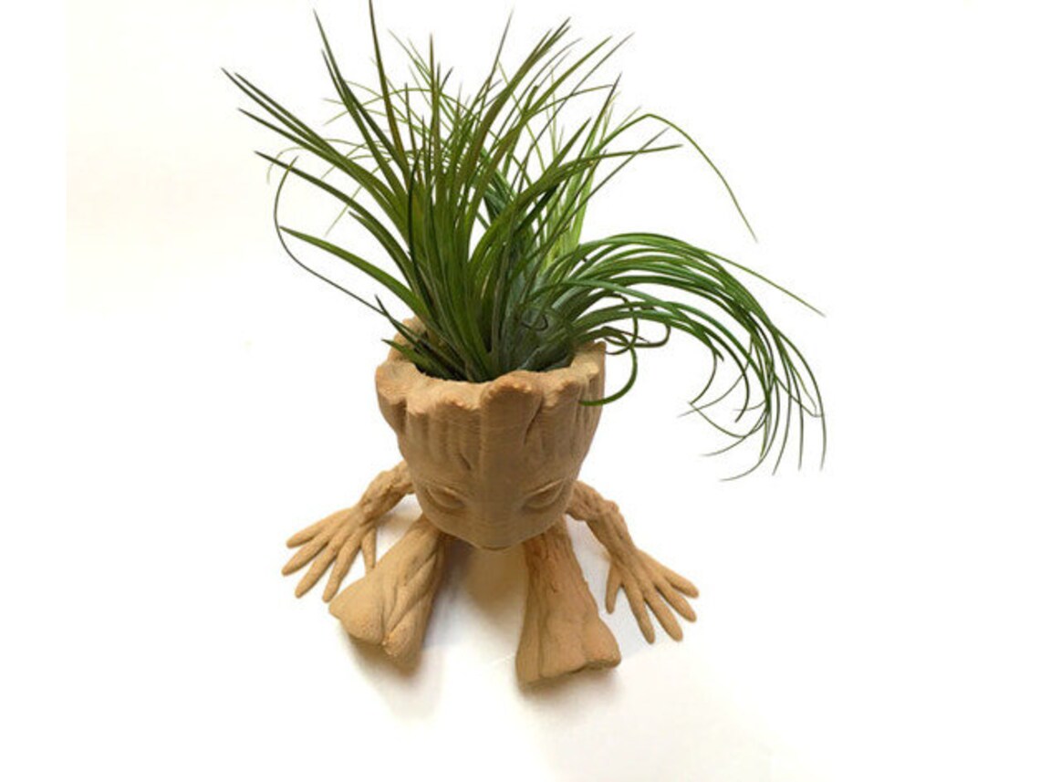 Baby Groot Air Plant Planter. STL File for 3D Printing - Etsy
