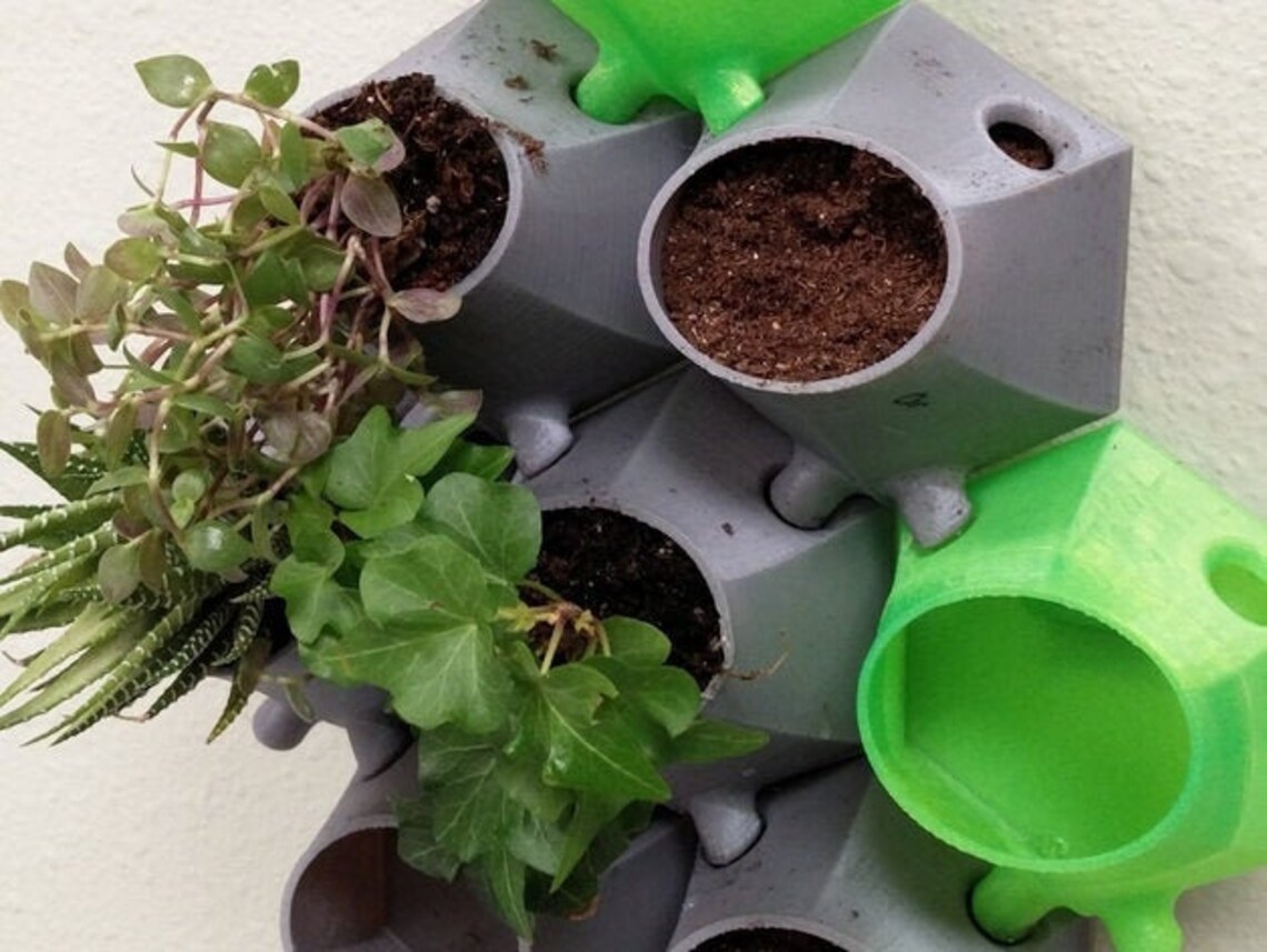 Wallony Vertical Planters. STL File for 3D Printing Digital | Etsy