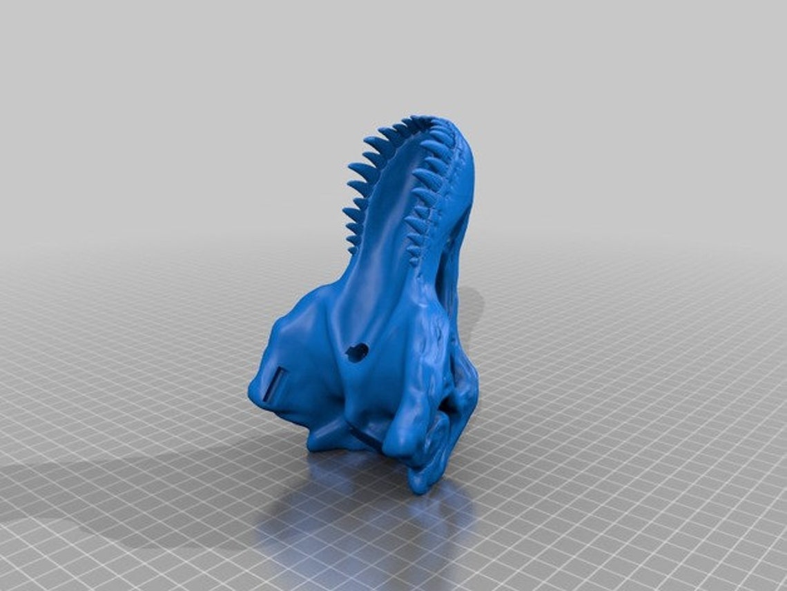 The T-Rex Skull.STL File for 3D Printing Digital Download. | Etsy