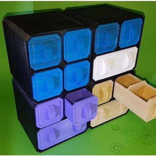 Scifi Storage Crates stackable. STL File for 3D Printing - Etsy