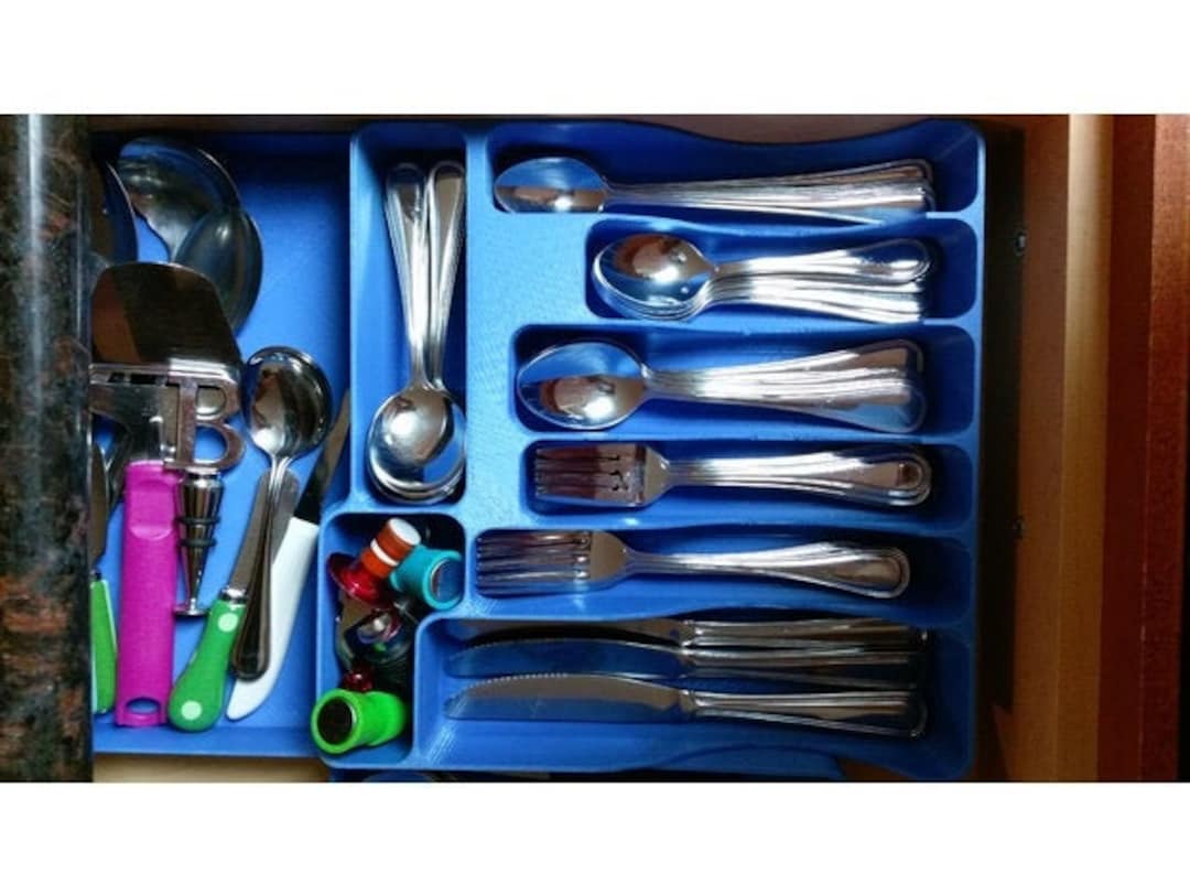 Silverware Tray. STL File for 3D Printing - Digital Download. - Etsy