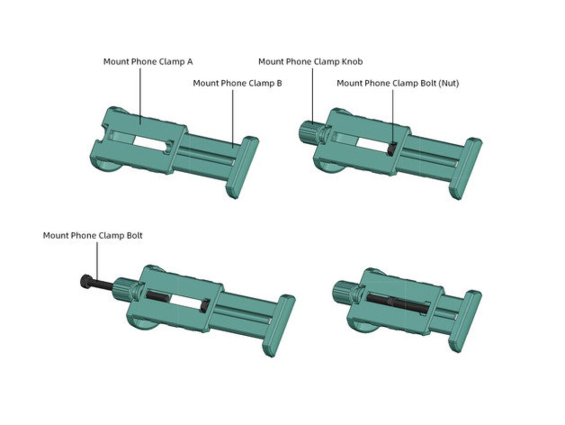 Modular Mounting System. STL File for 3D Printing Digital | Etsy