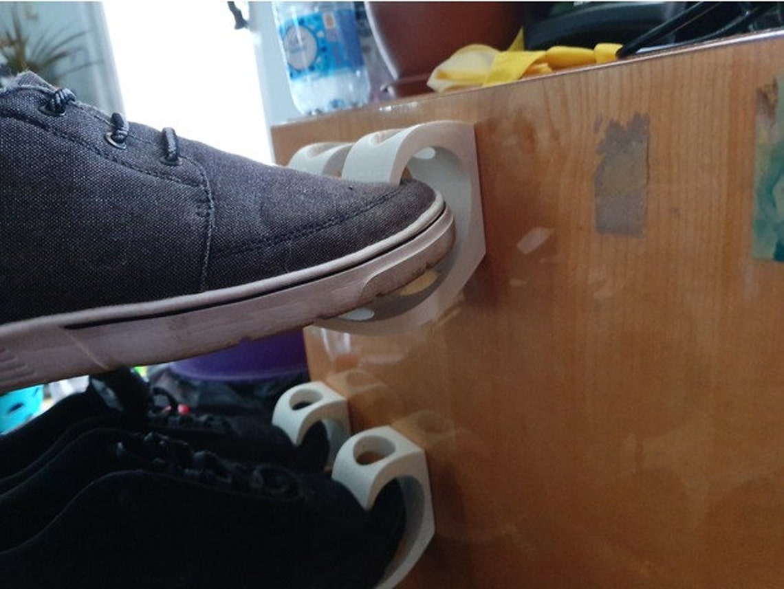 Shoe Support (wall Mount). STL File for 3D Printing - Digital Download ...