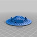 Customizable Geodesic Kitchen Sink Drain Strainer. STL File for 3D ...