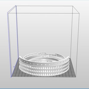 Roman Colosseum Completley Detailed See the World. STL File for 3D ...