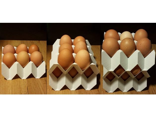 Multi-level Egg Holder. STL File for 3D Printing - Digital Download. - Etsy